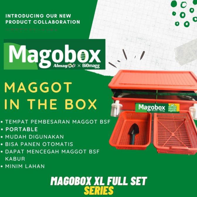 Jual Magobox (Maggot in The Box) Olah Sampah dari Rumah - Magobox XL ...