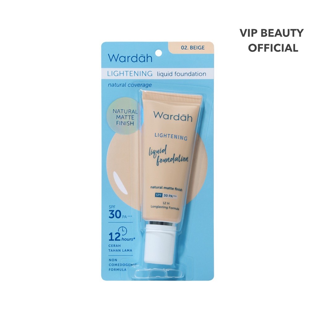 Jual WARDAH Lightening Liquid Foundation 25ml | Shopee Indonesia
