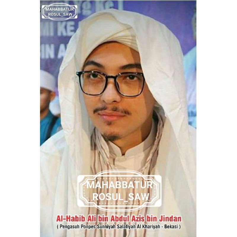 Jual POSTER PHOTO AL HABIB ALI JINDAN | CETAK A3+ | Shopee Indonesia