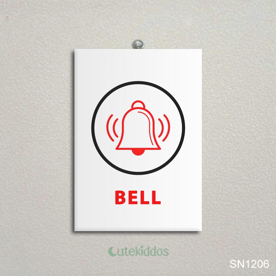 Jual Papan Tanda Bell Wall Sign Hiasan Dinding Rumah Walldecor Kayu ...