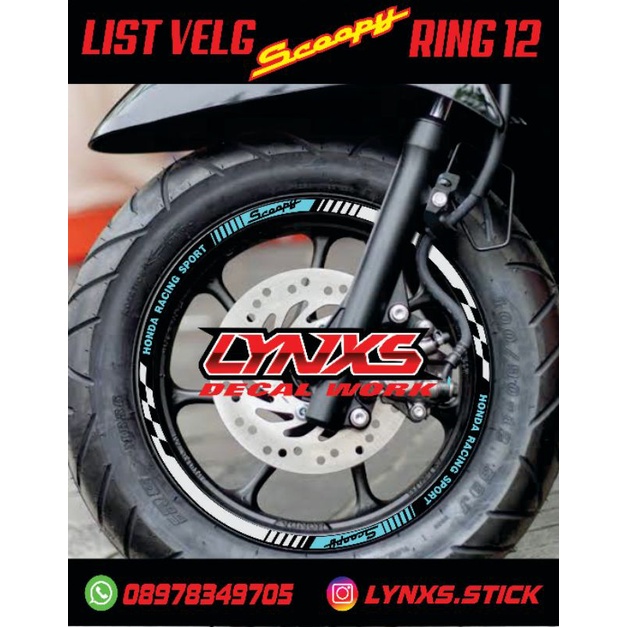 Jual list velg Honda Scoopy ring 12 | Shopee Indonesia