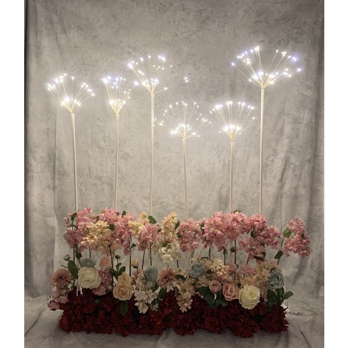 Jual Lampu Kembang api Dekorasi LED Firework Standing [Cahaya WARM ...