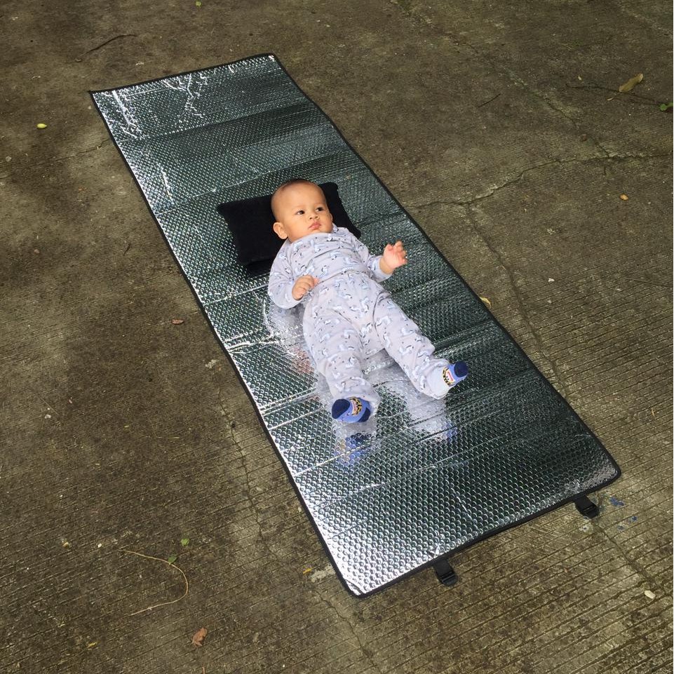 Jual Matras Camping Alumunium Foil 2 Sisi 185cm x 60cm | Shopee Indonesia