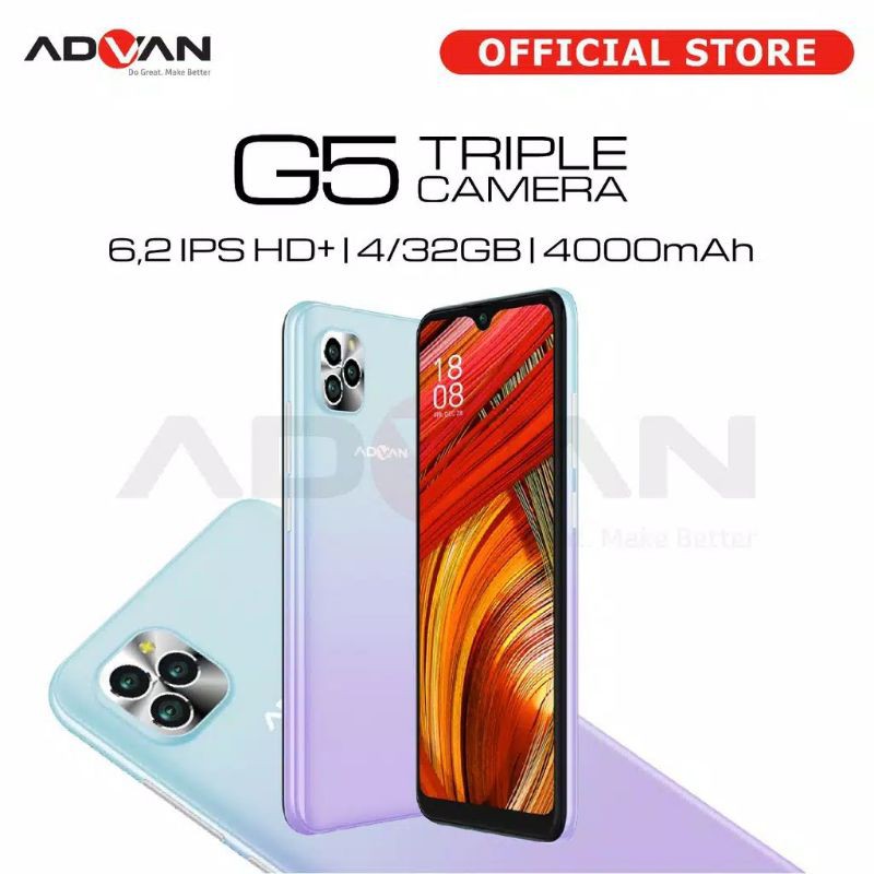 Jual Advan G5 4/32 Nasa 2/16 garansi resmi advan indonesia | Shopee ...