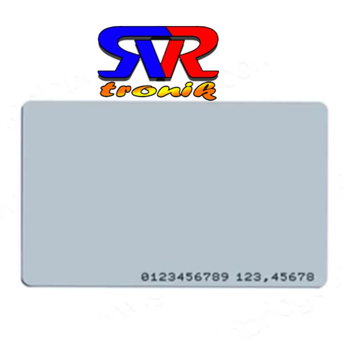 Jual RFID Card Kartu RFID 125Khz/Proximity Card/KARTU RFID Frequency ...