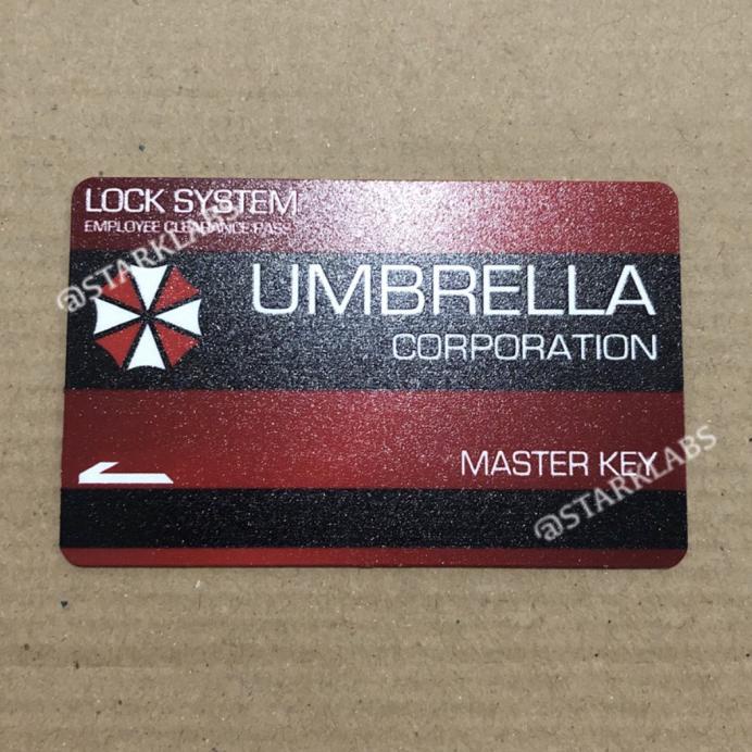 Jual KARTU UMBRELLA CORPORATION RESIDENT EVIL EMONEY ETOLL BRIZZI CARD ...