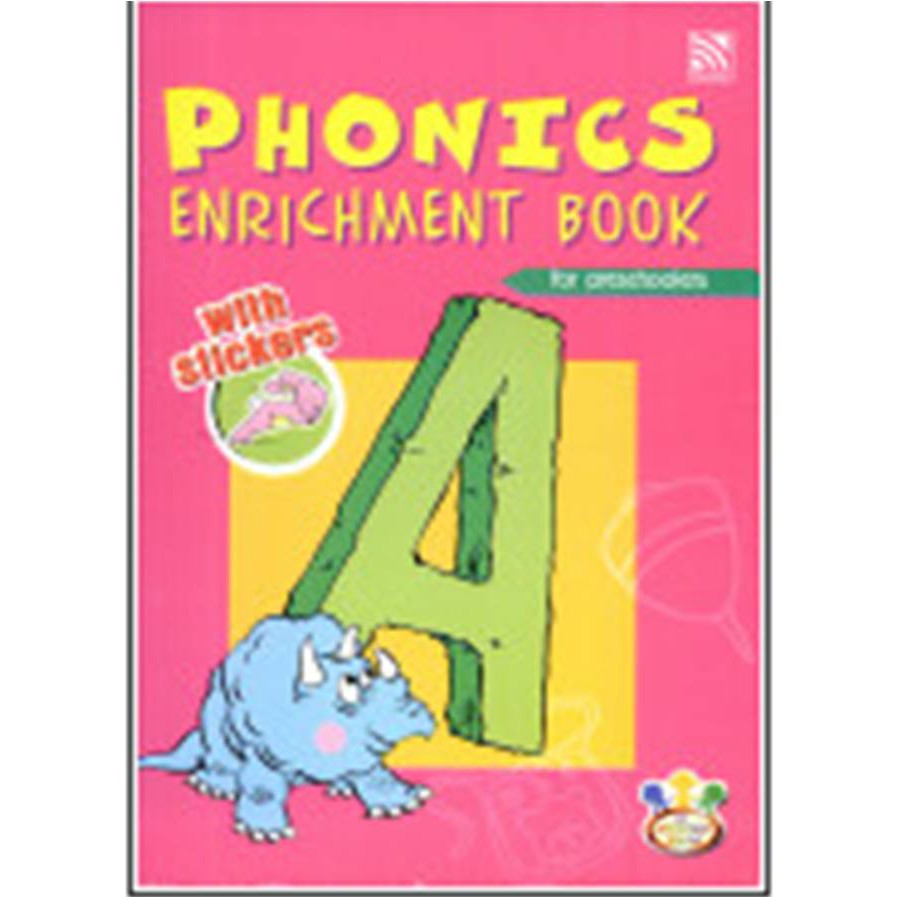 Jual Learn English Activity with stickers Phonics Enrichment Book for ...