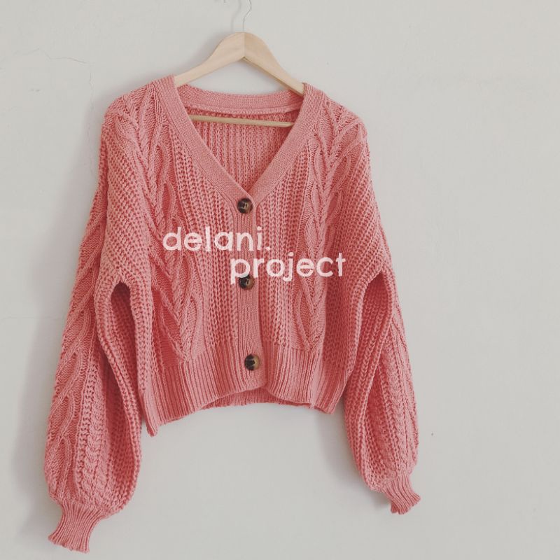Jual Jiminie Crop Cardi Delani.project | Shopee Indonesia