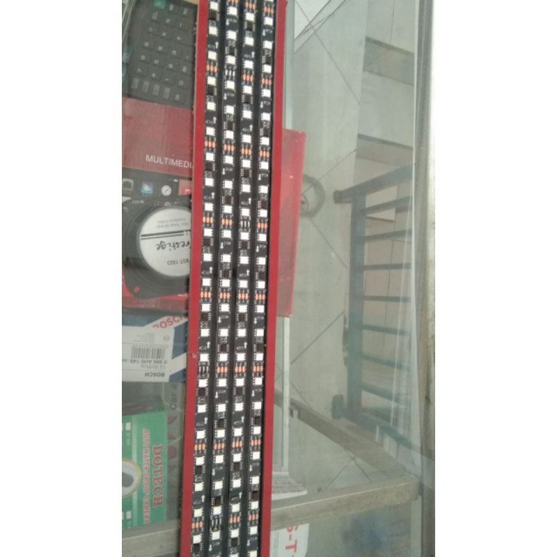 Jual strobo wave 140cm 200cm 12v 24v Led Hitam led Putih | Shopee Indonesia