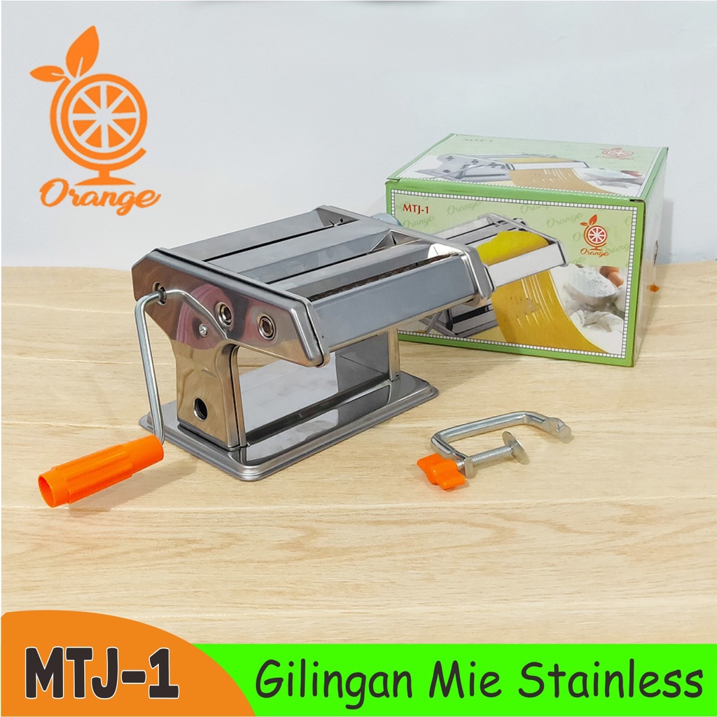 Jual Mutiara Gilingan Mie Pangsit Molen Gilingan Mie Manual Stainless ...