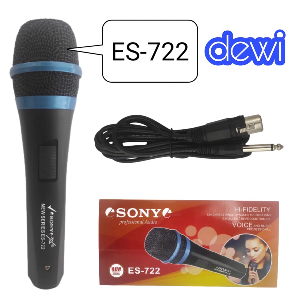 Jual MIC MURAH MICROPHONE KABEL MIK JACK BESAR TERMASUK KABEL | Shopee ...