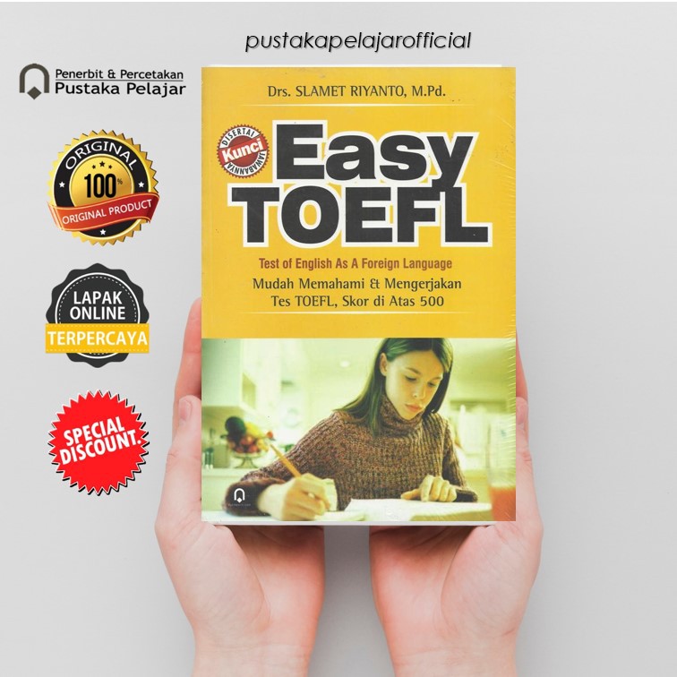 Jual Buku Original Easy Toefl / Slamet Riyanto / Pustaka Pelajar ...