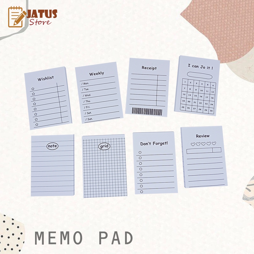 Jual MEMO PAD/CATATAN DIARY/CATATAN TEMPEL DIARY/NOTES/NOTEPAD/WISHLIST ...