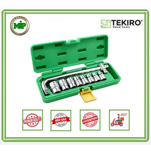Jual Tekiro Socket set 10 Pcs Plastik - 6pt | Shopee Indonesia