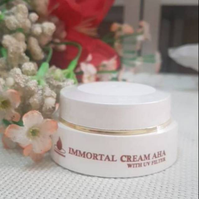 Jual Immortal Cream Aha With UV Filter | Shopee Indonesia