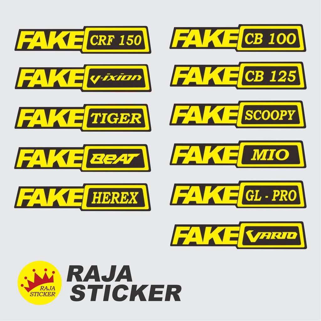 Jual stiker fake beat vario fake cb | Shopee Indonesia