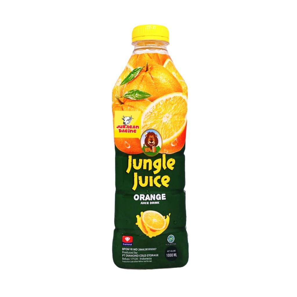 Jual Diamond Jungle Juice Orange Minuman Sari Buah Jeruk 1L | Shopee Indonesia