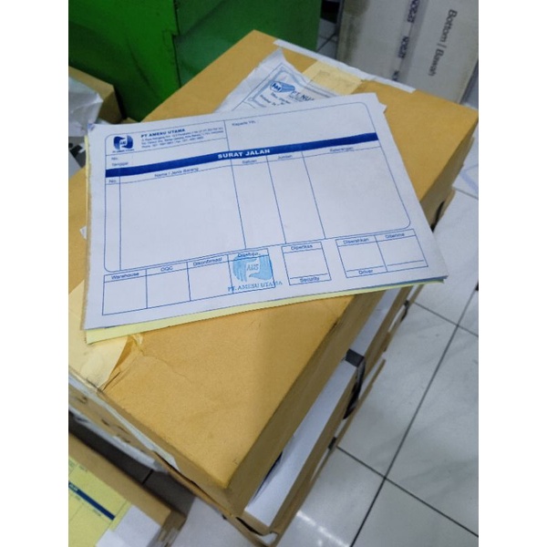 Jual cetak nota kwitansi bon tunai rangkap2 | Shopee Indonesia