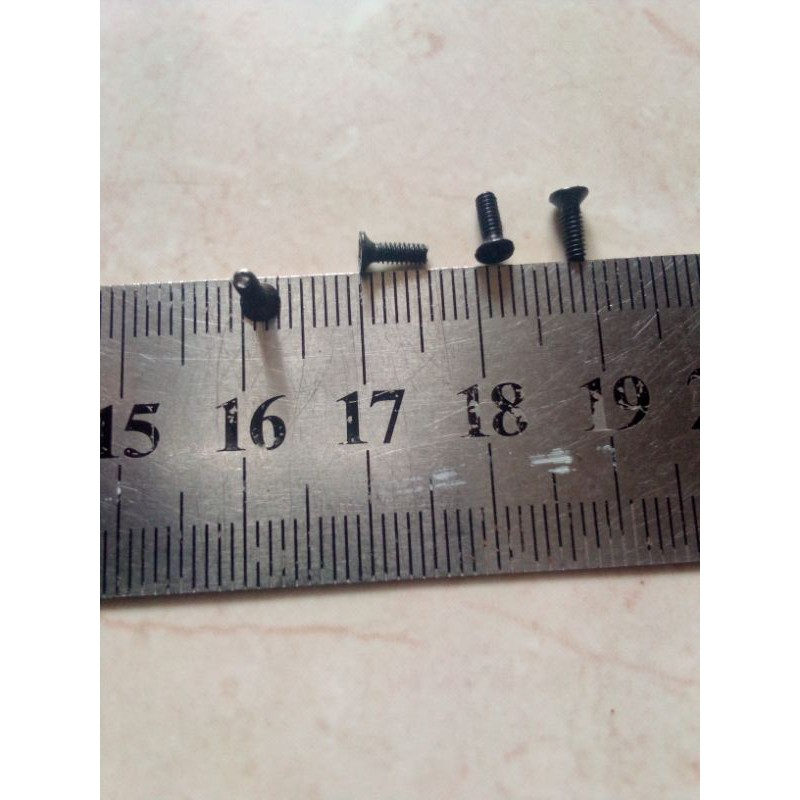 Jual BAUT SEKRUP SKRUP BAUD SCREW LAPTOP NOTEBOOK UNIVERSAL M2x6 2x6 ...