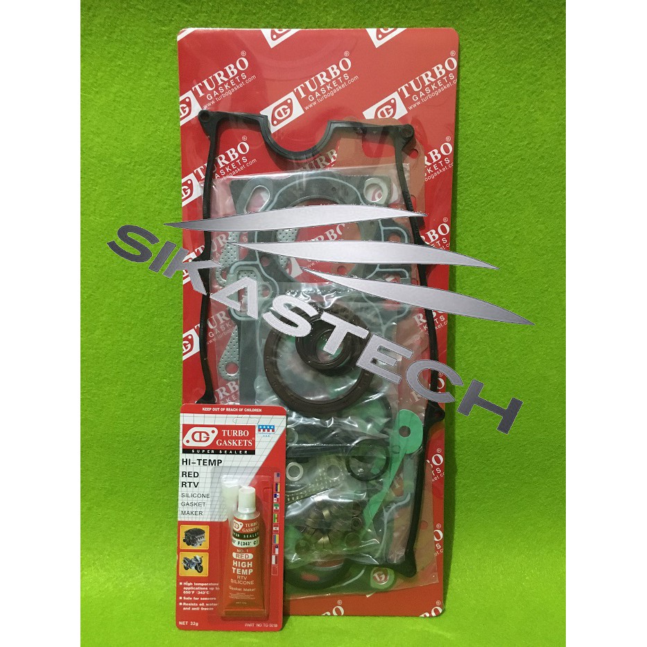 Jual 04111-87756 ENGINE OVERHAUL GASKET PACKING KIT / PAKING FULL SET DAIHATSU CHARADE G102 ...