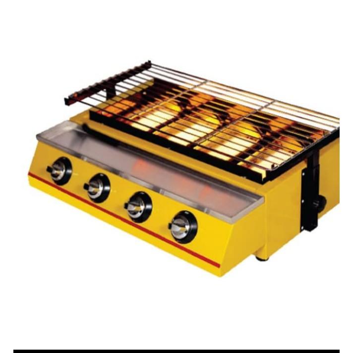 Jual Getra ETK222 Griller 4 Burner Kompor Panggang 4 Tungku Komersil ...
