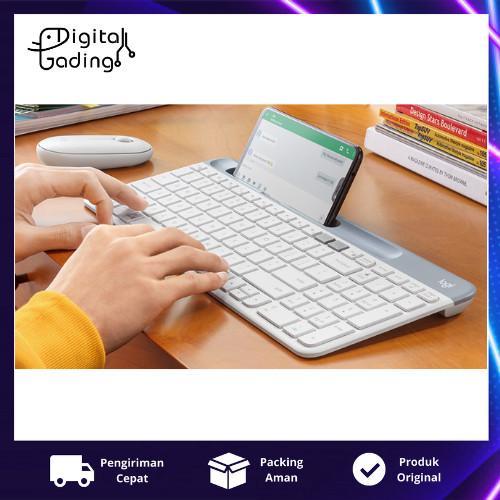 Jual Logitech K580 Ultra Thin Slim Multi Device Wireless Bluetooth Keyboard Shopee Indonesia