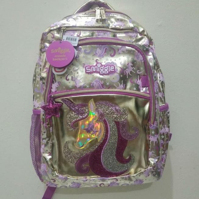 Jual Smiggle Bag Unicorn Gold Original | Shopee Indonesia