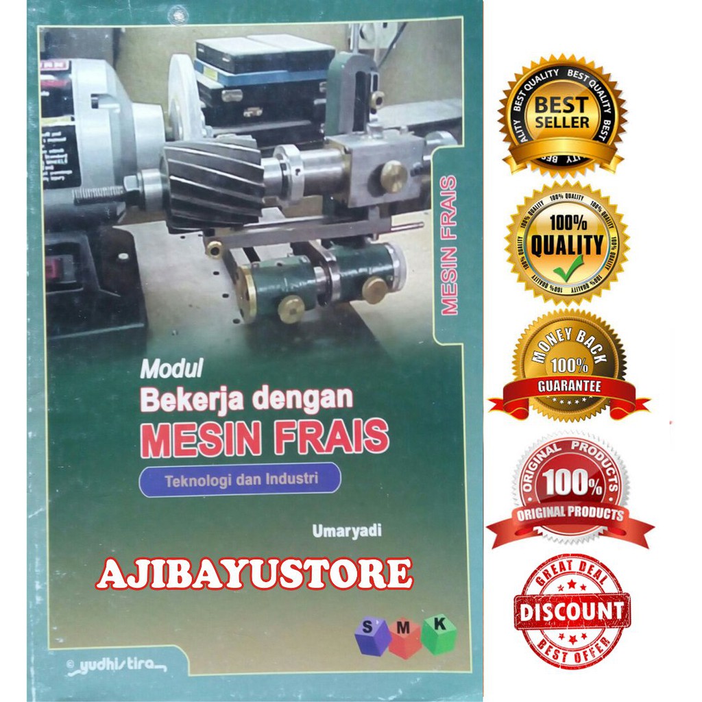 Jual Buku SMK Modul Bekerja Dengan Mesin Frais Teknologi Dan Industri ...