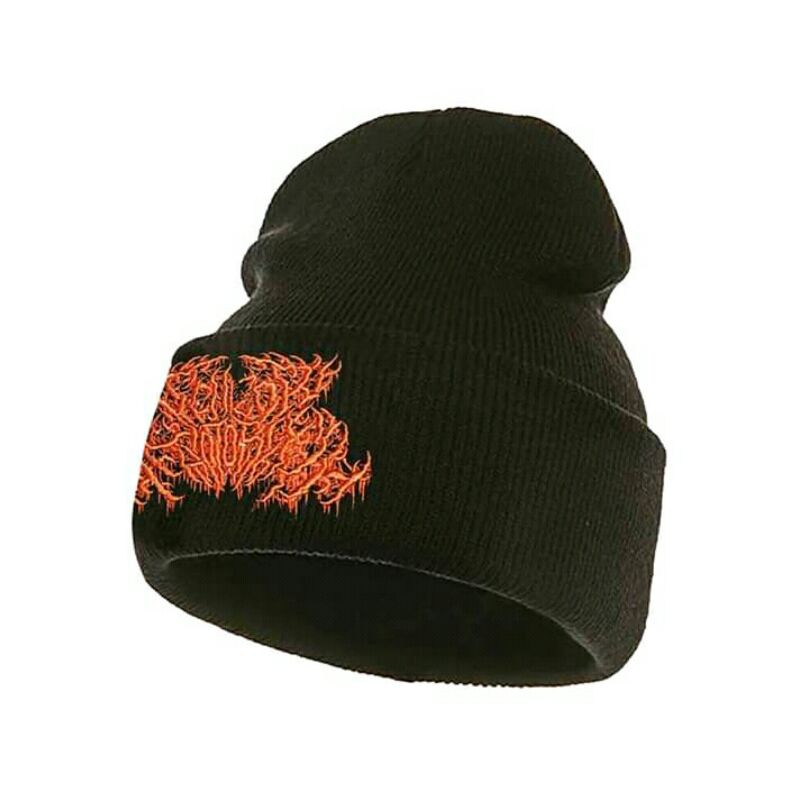 Jual sensor motorik beanie - orange logo | Shopee Indonesia