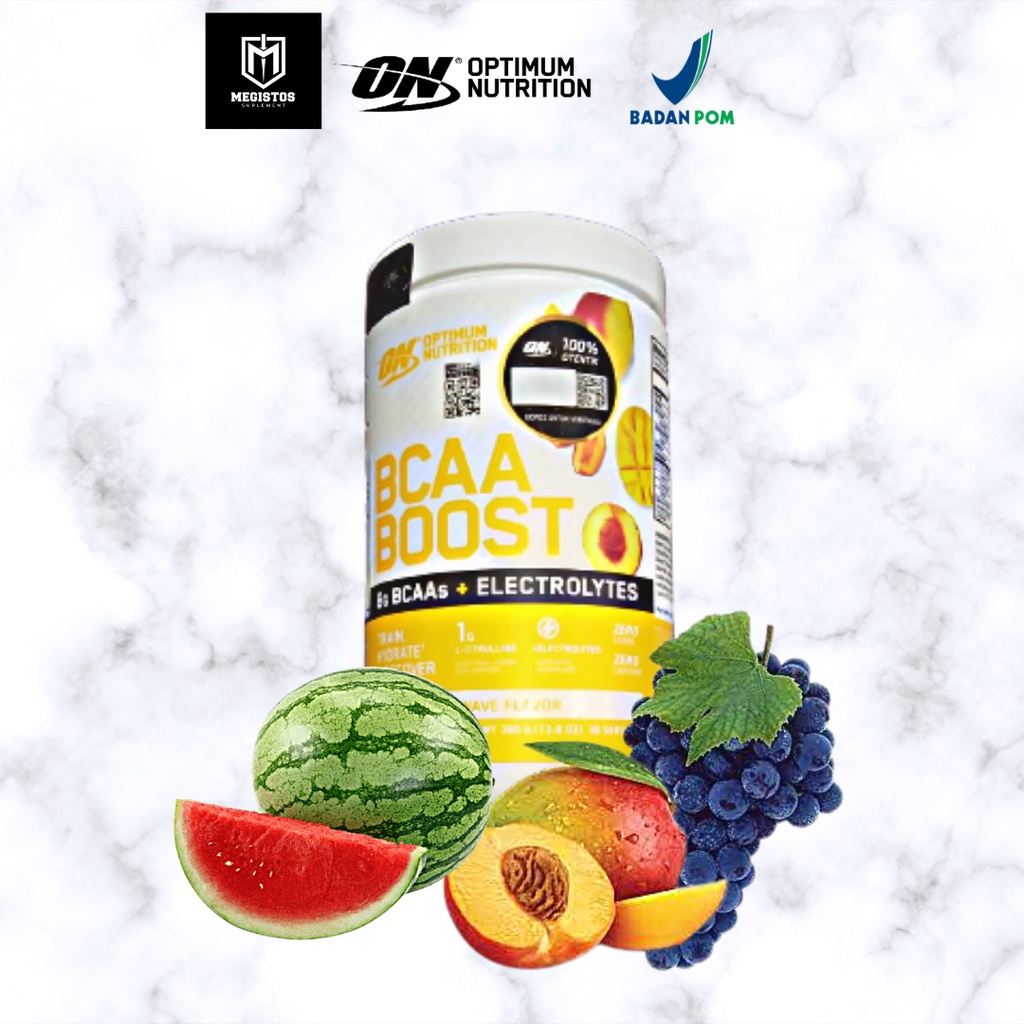 Jual ON Optimum Nutrition BCAA Boost 30 Serving Electrolytes Bcaa ...