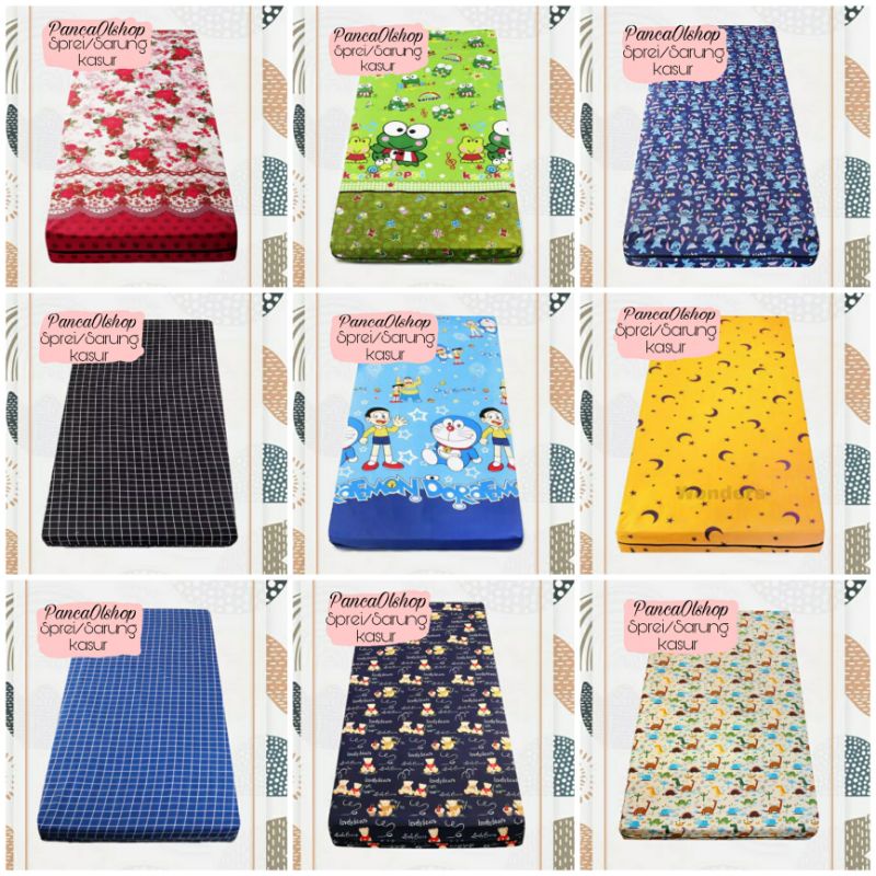 Jual Sprei Sarung Kasur busa Resleting No 4 Ukuran 90x200 | Shopee ...
