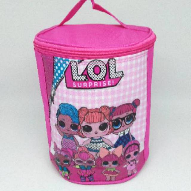 Jual Tas Ulang Tahun model Tabung Parasut Printing untuk Souvenir Ultah ...