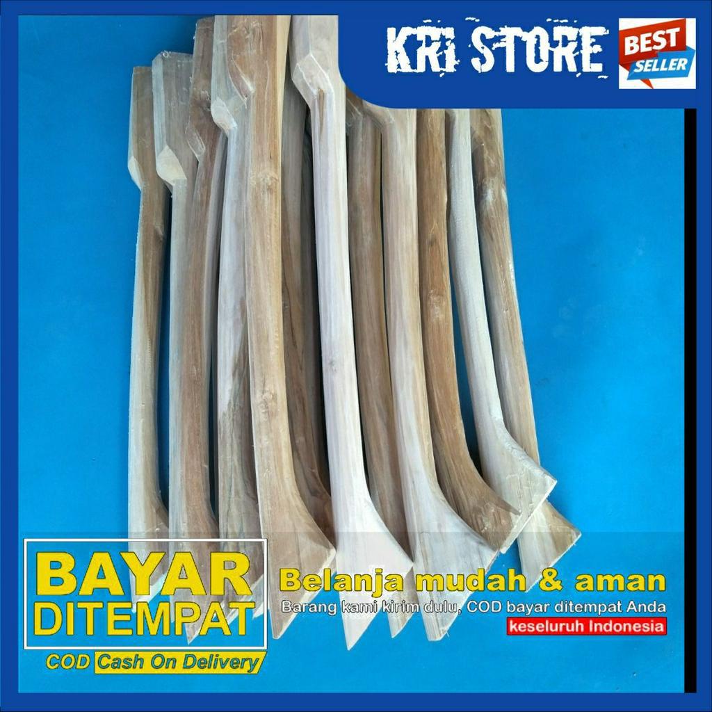 Jual gagang cangkul pacul kayu/doran pacul kayu jati | Shopee Indonesia