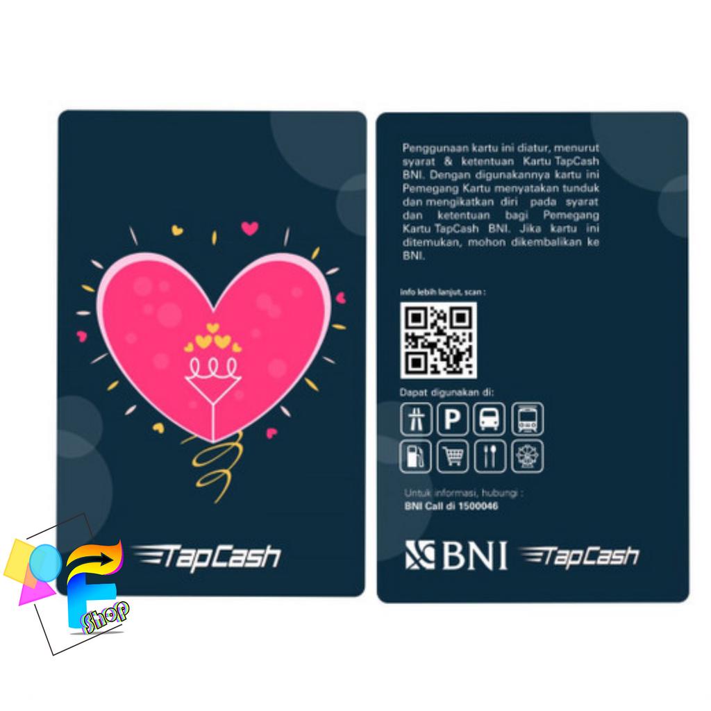 Jual Kartu eMoney eToll Tapcash BNI edisi Valentine | Shopee Indonesia