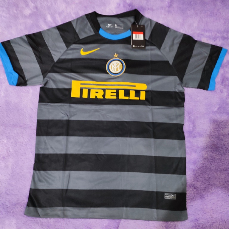 Jual Jersey Bola Retro Inter Milan 3rd Hitam 2020/2021 Grade ORI GO ...