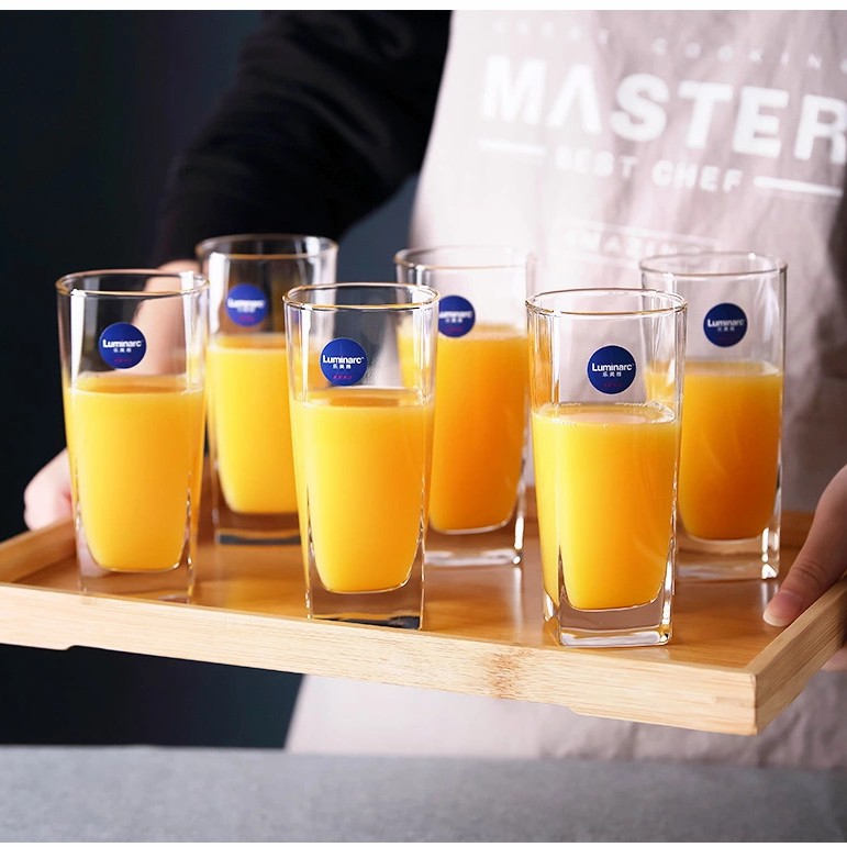 Jual 1 SET ISI 6 PCS GELAS SUSU/GELAS STELRING LUMINARC 33 CL/GELAS ...