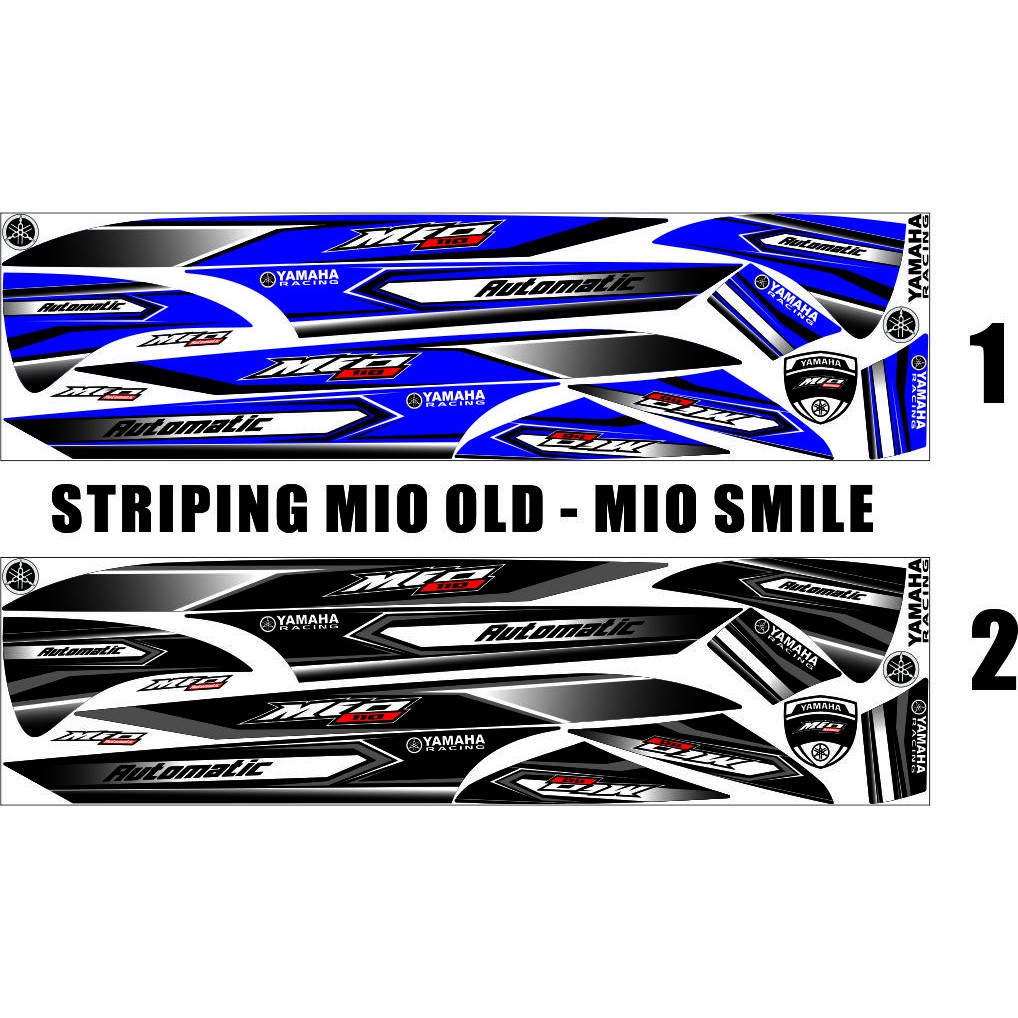 Jual STICKER-STRIPING ALL MIO OLD SMILE / MIO SPORTY THAILOOK STICKER ...