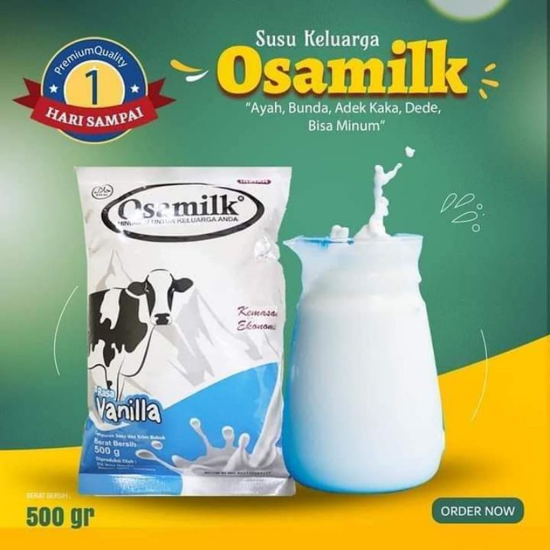 Jual susu Osamilk/susu penggemuk | Shopee Indonesia