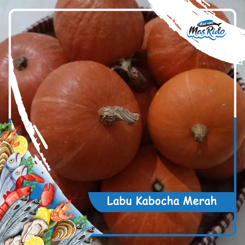 Jual Kabocha Pumpkin Labu Jepang Sayur Segar Repack 500 Gr/ 1000 Gr ...