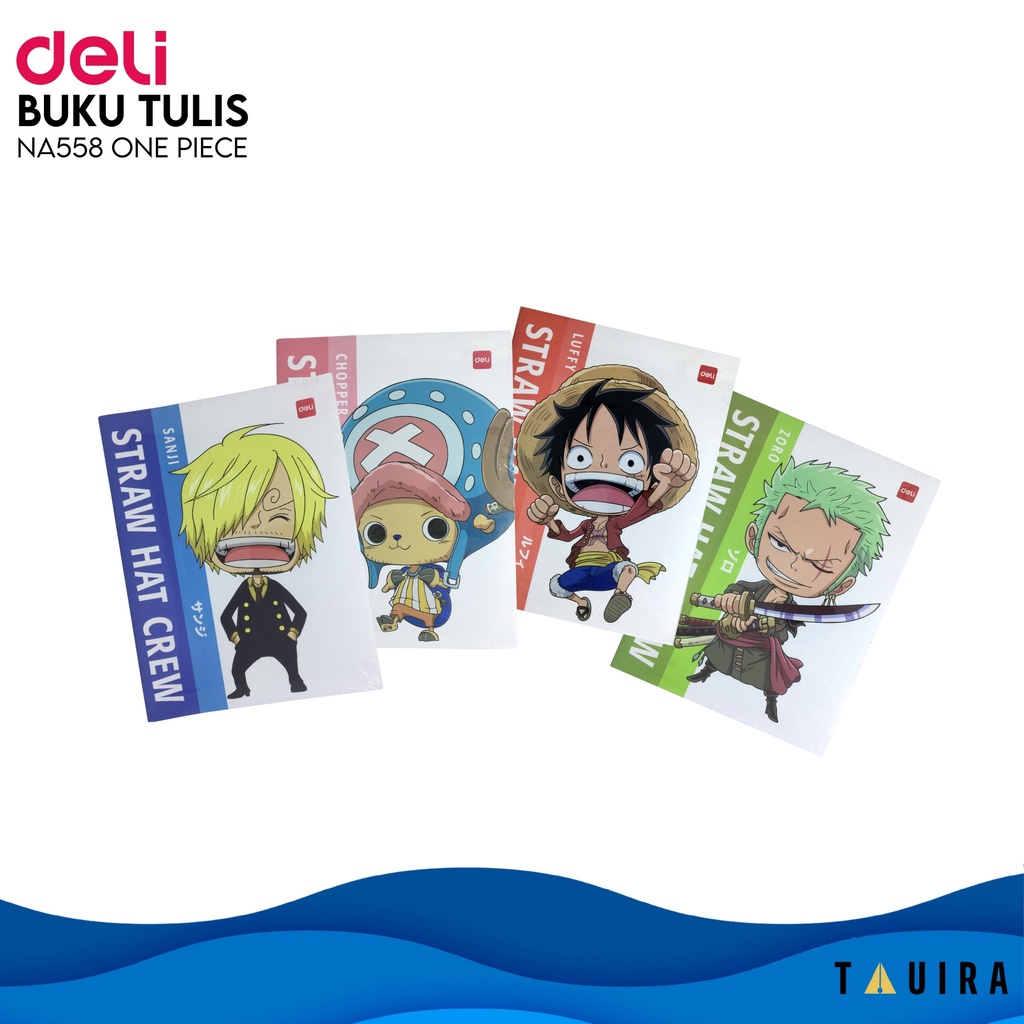 Jual Writing Book / Buku Tulis A5 58 Lembar Deli – ONE PIECE | Shopee ...