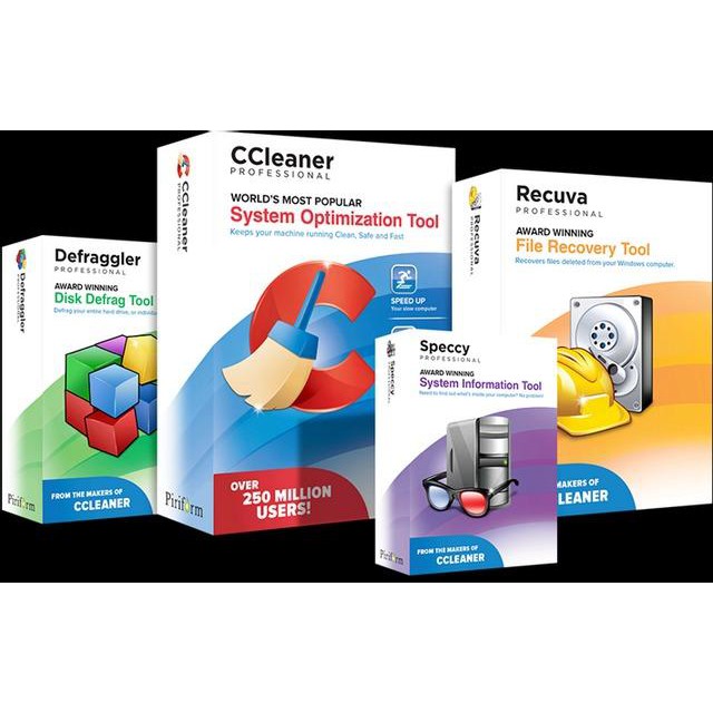 Jual Piriform Bundle AIO 4 In 1 - Paket 4 Aplikasi Pembersih dan ...