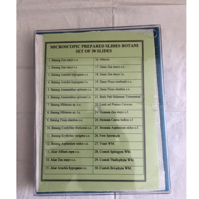 Jual Preparat Botani set 30 / Preparat | Shopee Indonesia