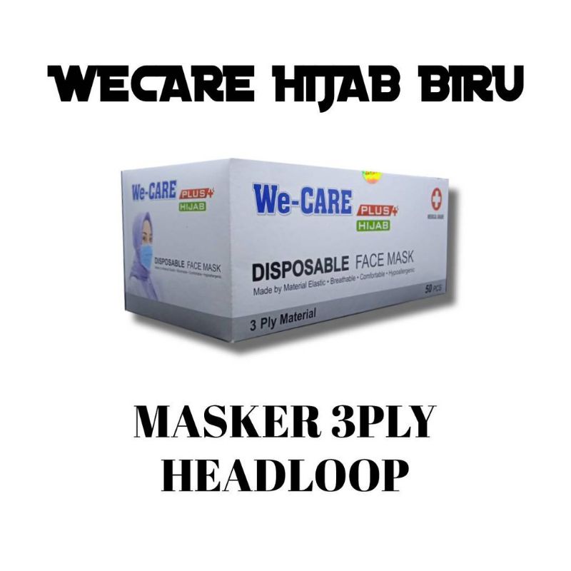 Jual Masker Hijab We Care | Shopee Indonesia