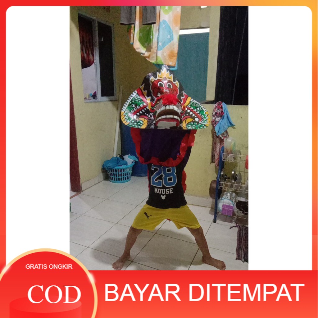 Jual Barongan barong bali anak kecil Blora Devil Telon Caplokan Spon ...