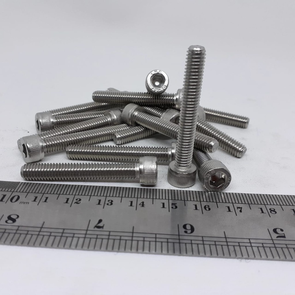 Jual BAUT L M6 X 40 STAINLESS SUS 304 BAUT L STAINLESS M6X40 BAUT L M6X40 STAINLESS MURAH ANTI ...