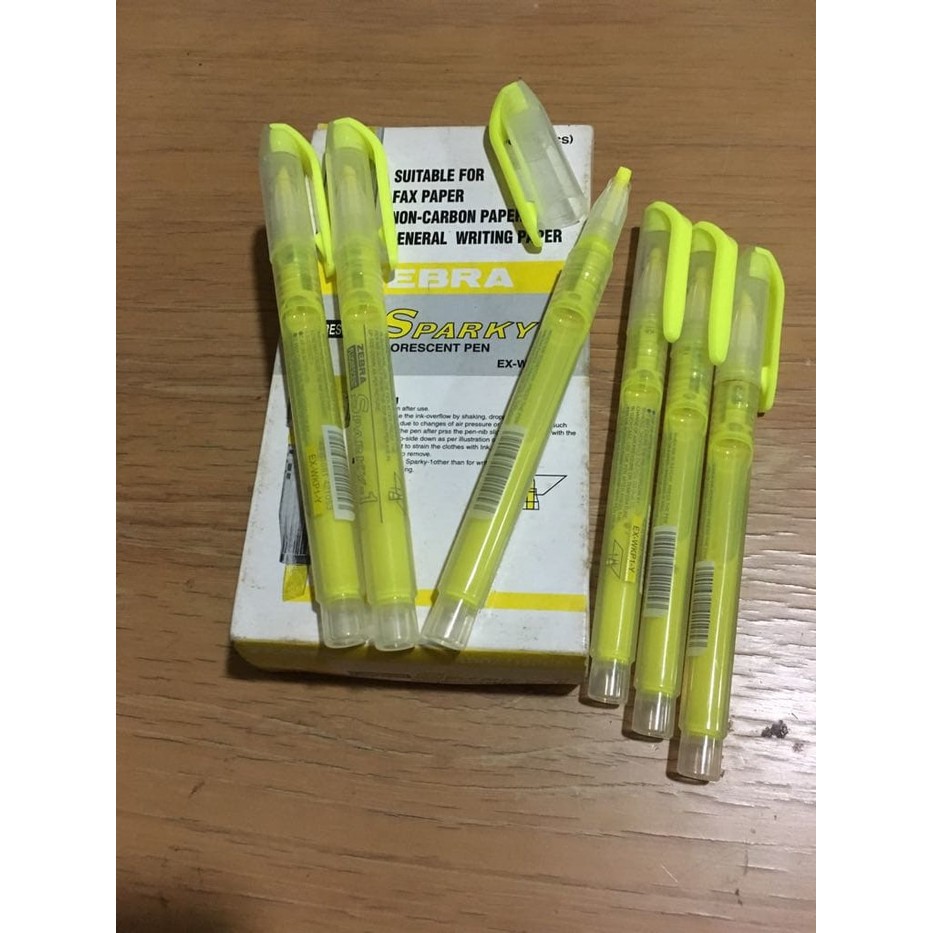 Jual Stabilo Zebra Sparky 1 - Fluorescent Pen | Shopee Indonesia