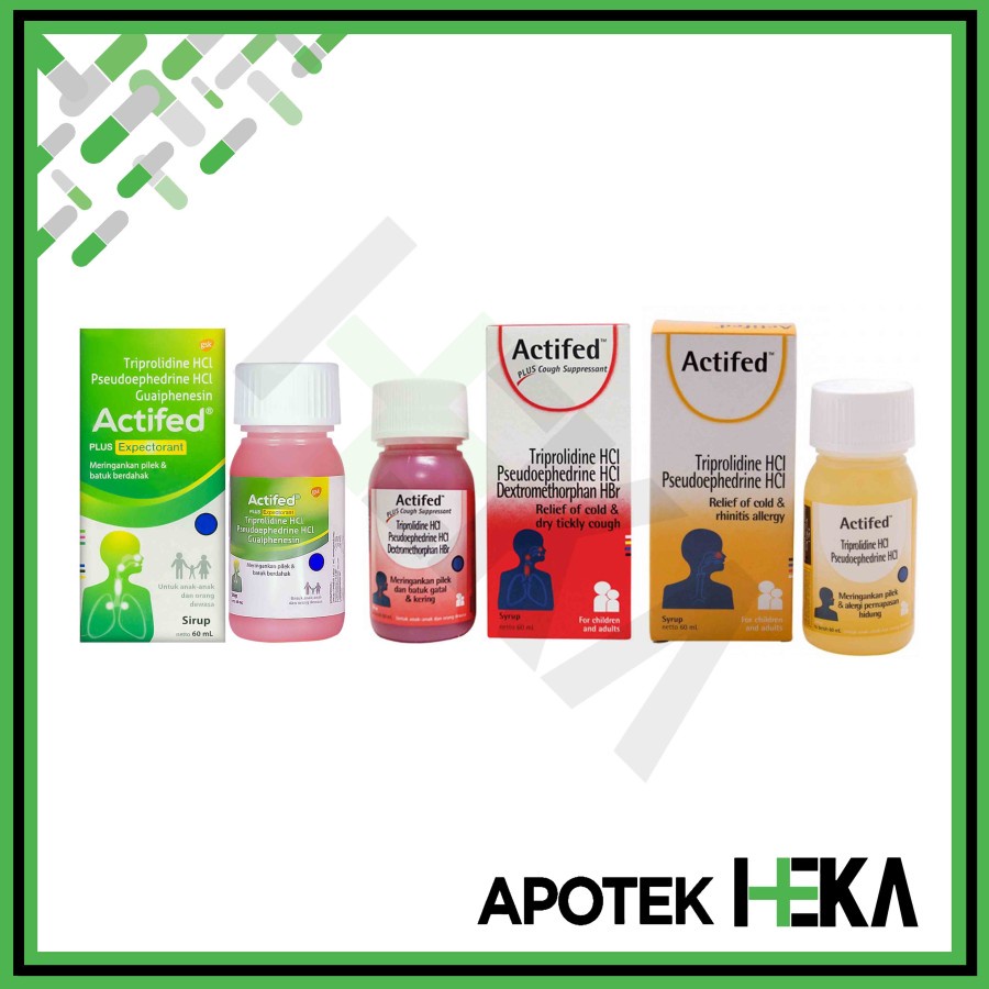 Jual Actifed Sirup 60 ml - Sirup Obat Batuk Flu Merah Kuning Hijau ...
