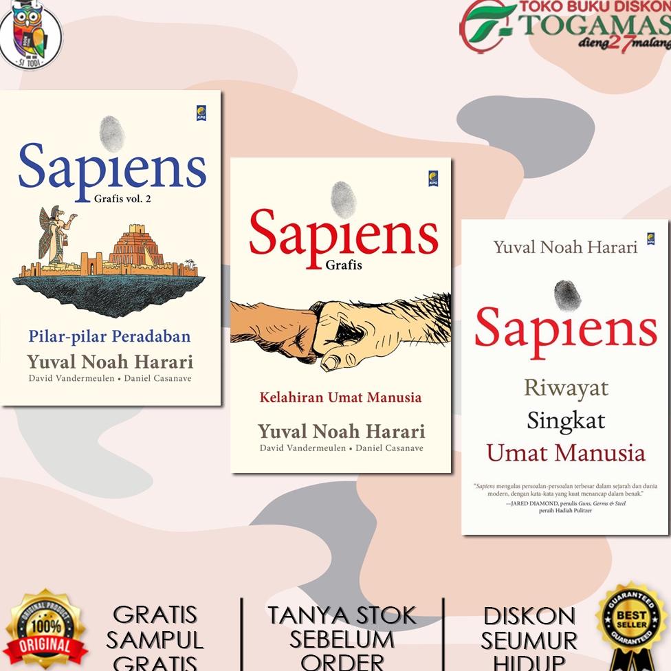 Jual mei SAPIENS : GRAFIS : RIWAYAT SINGKAT UMAT MANUSIA & KELAHIRAN ...