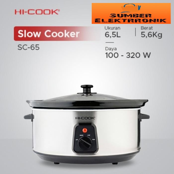 Jual Hi-Cook Slow Cooker SC-65 | Shopee Indonesia