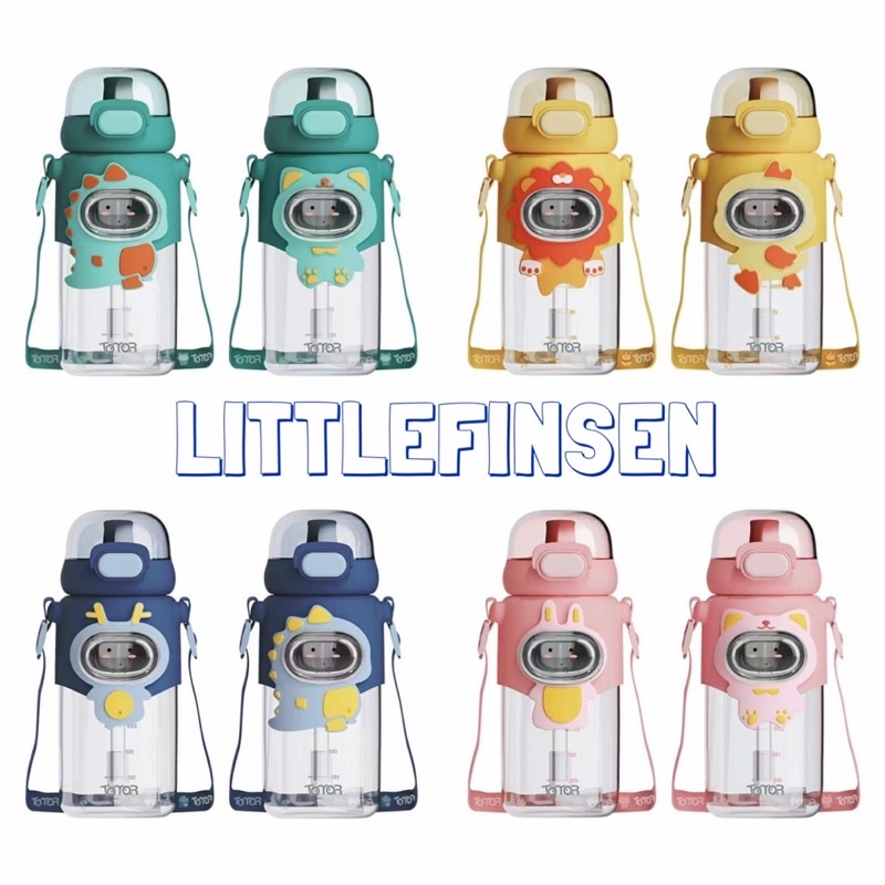 Jual botol anak karakterk/botol teguk karakter/botol anak 2 in 1/botol ...